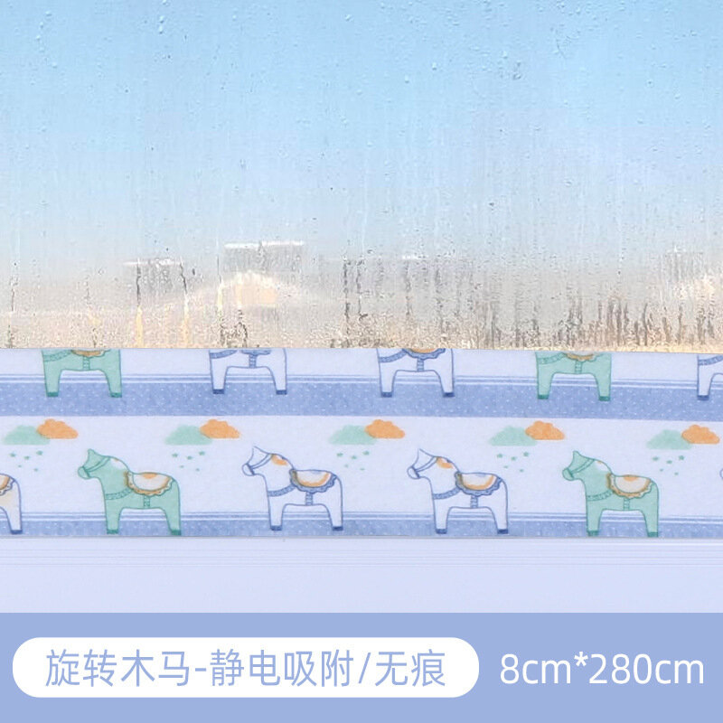 Впитывающие наклейки для оконного стекла, противотуманные и водонепроницаемые наклейки на подоконник, наклейки на швы