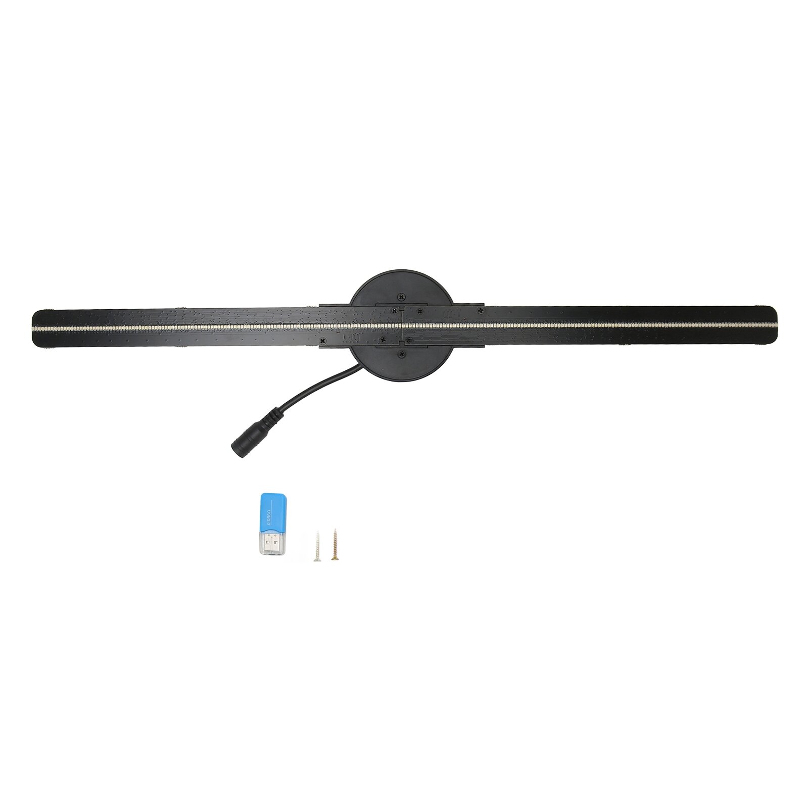 3D голографический проектор с Wi-Fi, диагональю 16,5 дюймов, разрешением 2000x224, оснащен 224 светодиодами для рекламы в магазинах и магазинах, напряжением 100-240 В (австралийская вилка).