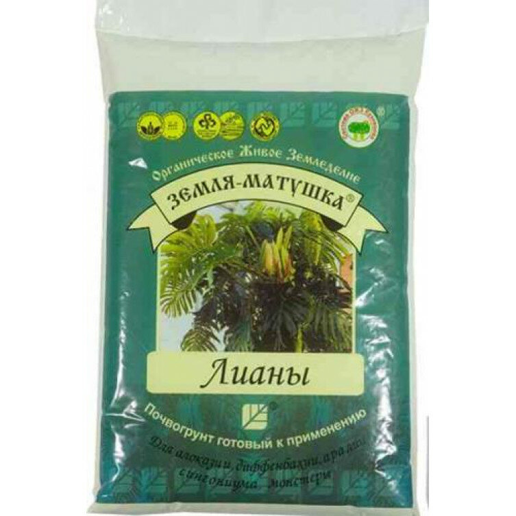 Удобрение грунт земля матушка лианы 3 Л УФА
