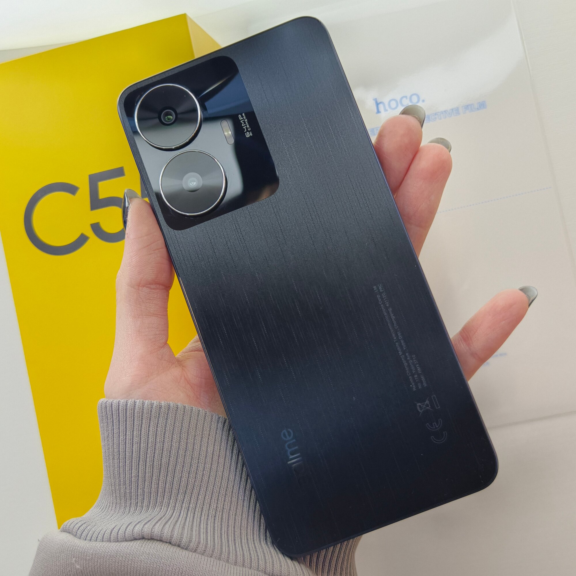 Realme C55 8/256Gb Black (черный)