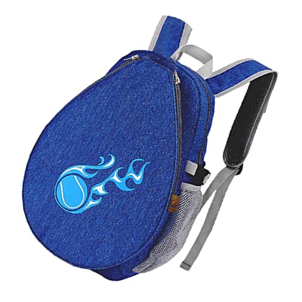 Детский теннисный рюкзак со складом для обуви-темно-синий
