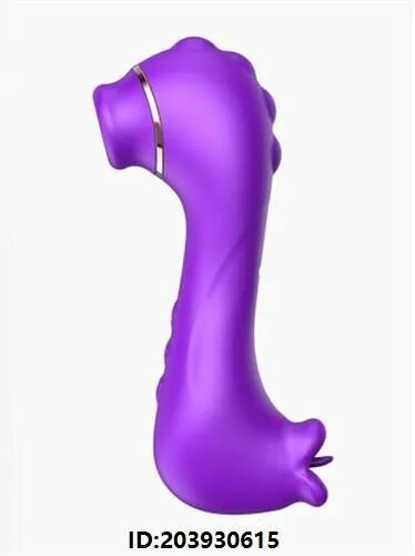 Интимный массажер-вибратор клиторальный, с мягкими силиконавыми элементами и ручным управлением