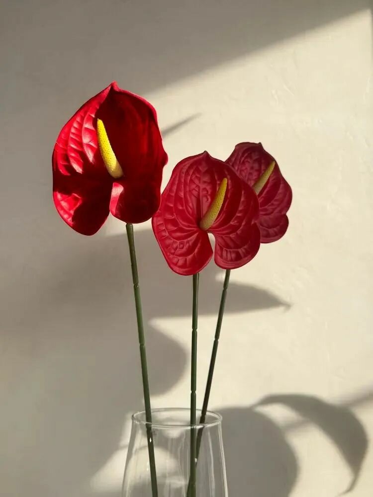 Искусственные цветы,3шт