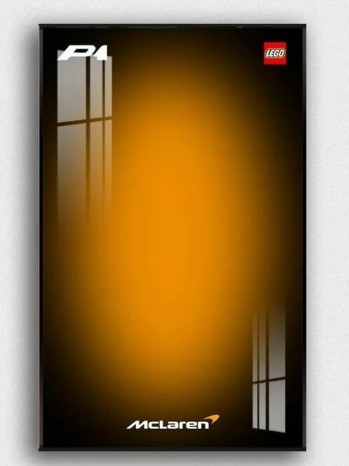 Конструктор Техник Гоночная машина спорткар McLaren P1(Макларен П1) , рамка для лего формула 1