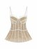 Топ GIUSEPPE DI MORABITO Lace bustier top, размер 36-38
