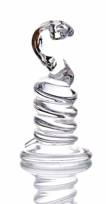 Декор. изделие "Кобра", Бесцветный