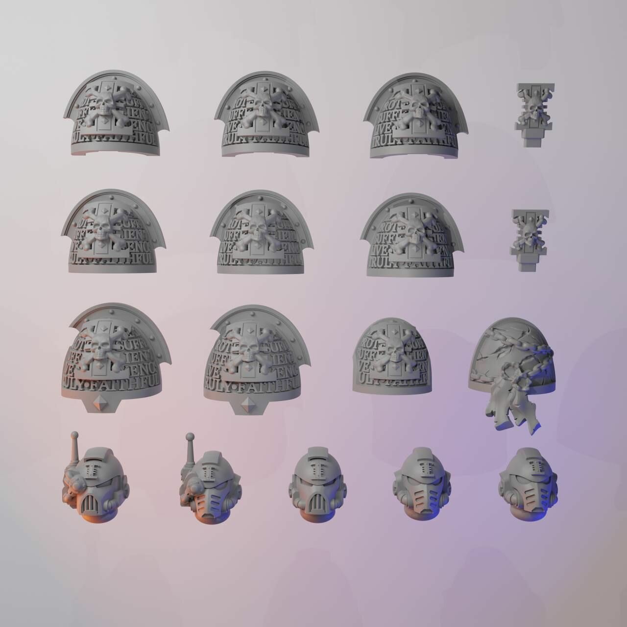 Warhammer 40000 Deathwatch Upgrade Pack / Набор миниатюр для настольной игры