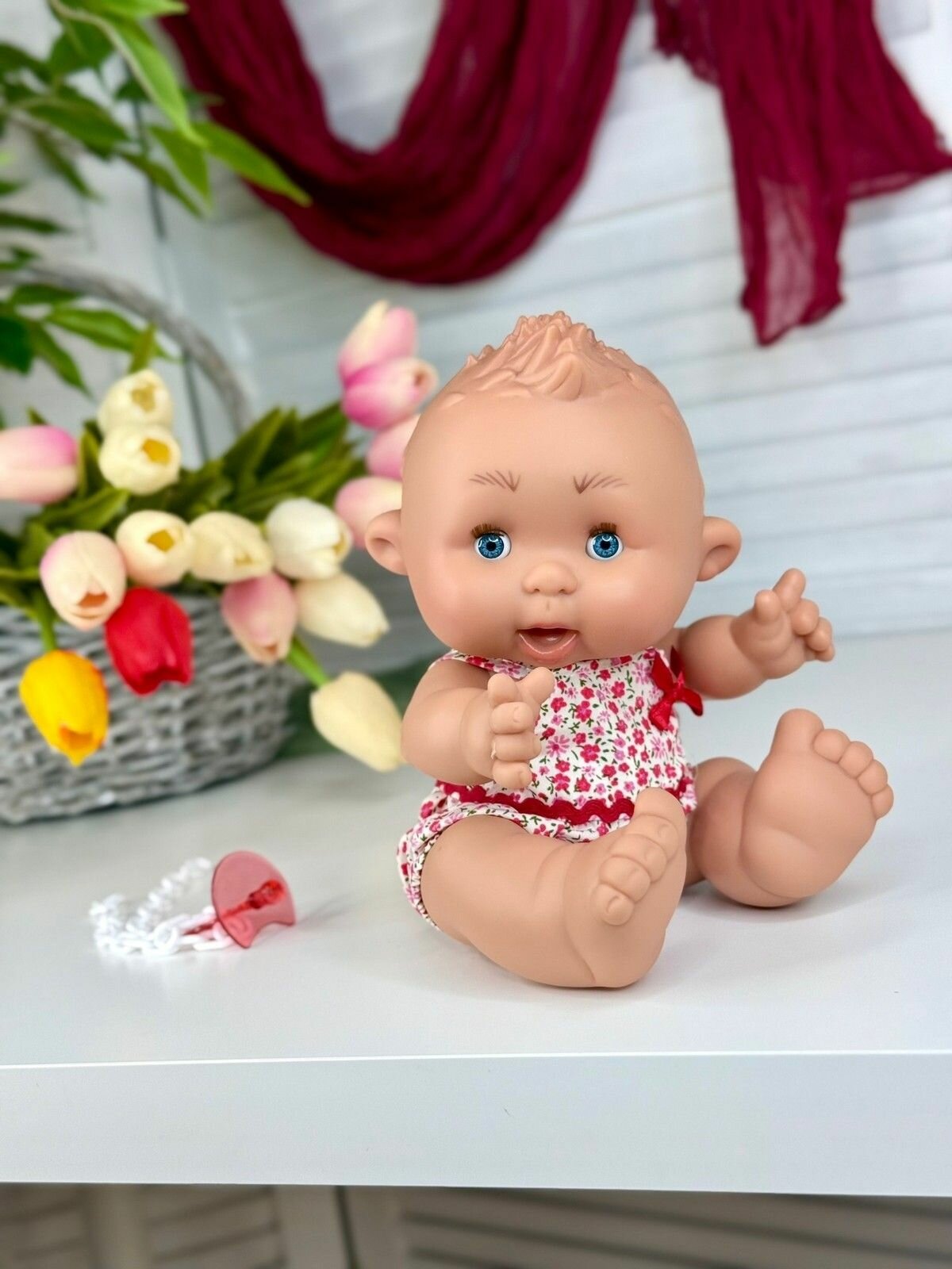 Пупс Nines 26см PEPOTE с закрывающими глазками