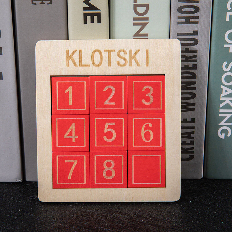 Детская обучающая игра-головоломка с цифрами 9/16/25 ячеек классическая мозаика для развития мышления 4-6 лет