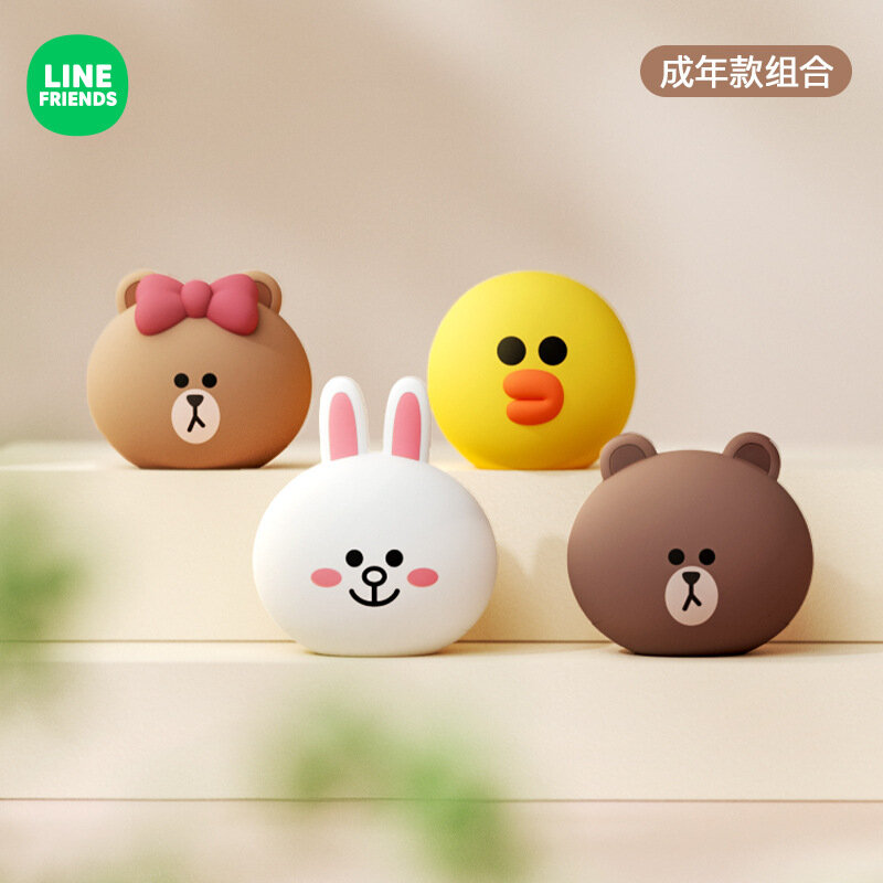 Миниатюрная фигурка бурого медведя - милое и успокаивающее украшение для приборной панели автомобиля, экрана и рабочего стола.