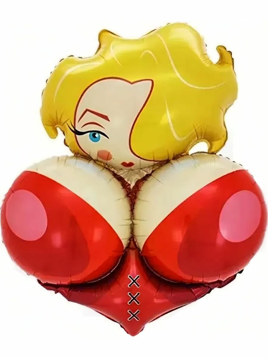 Воздушный шар Мадам Си-Си 79см девичник