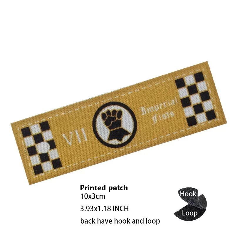 Патч с принтами 3D койота Printed patch 20