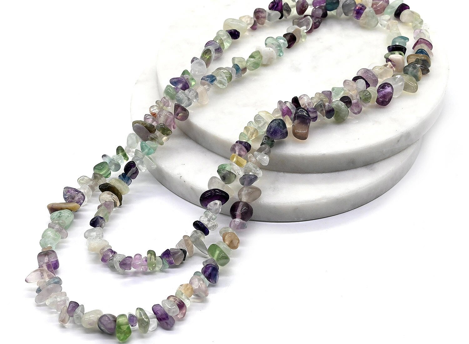 Бусы, флюорит