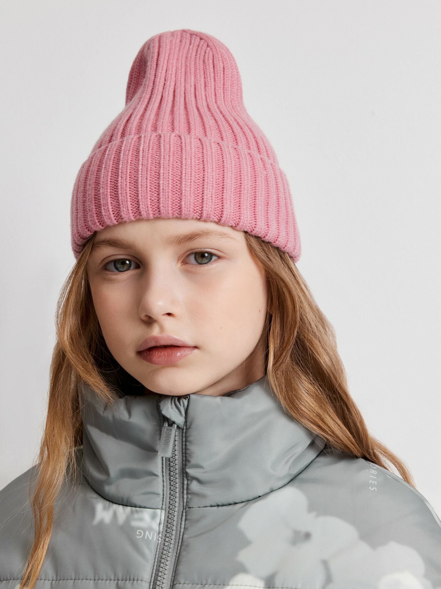 Шапка-бини для девочек