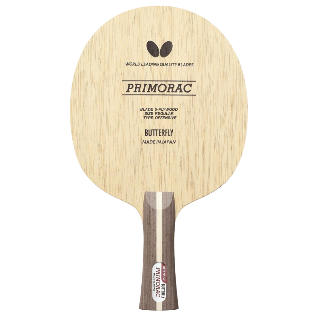 Основание для н/тенниса Butterfly Primorac Japan OFF-, FL/CV