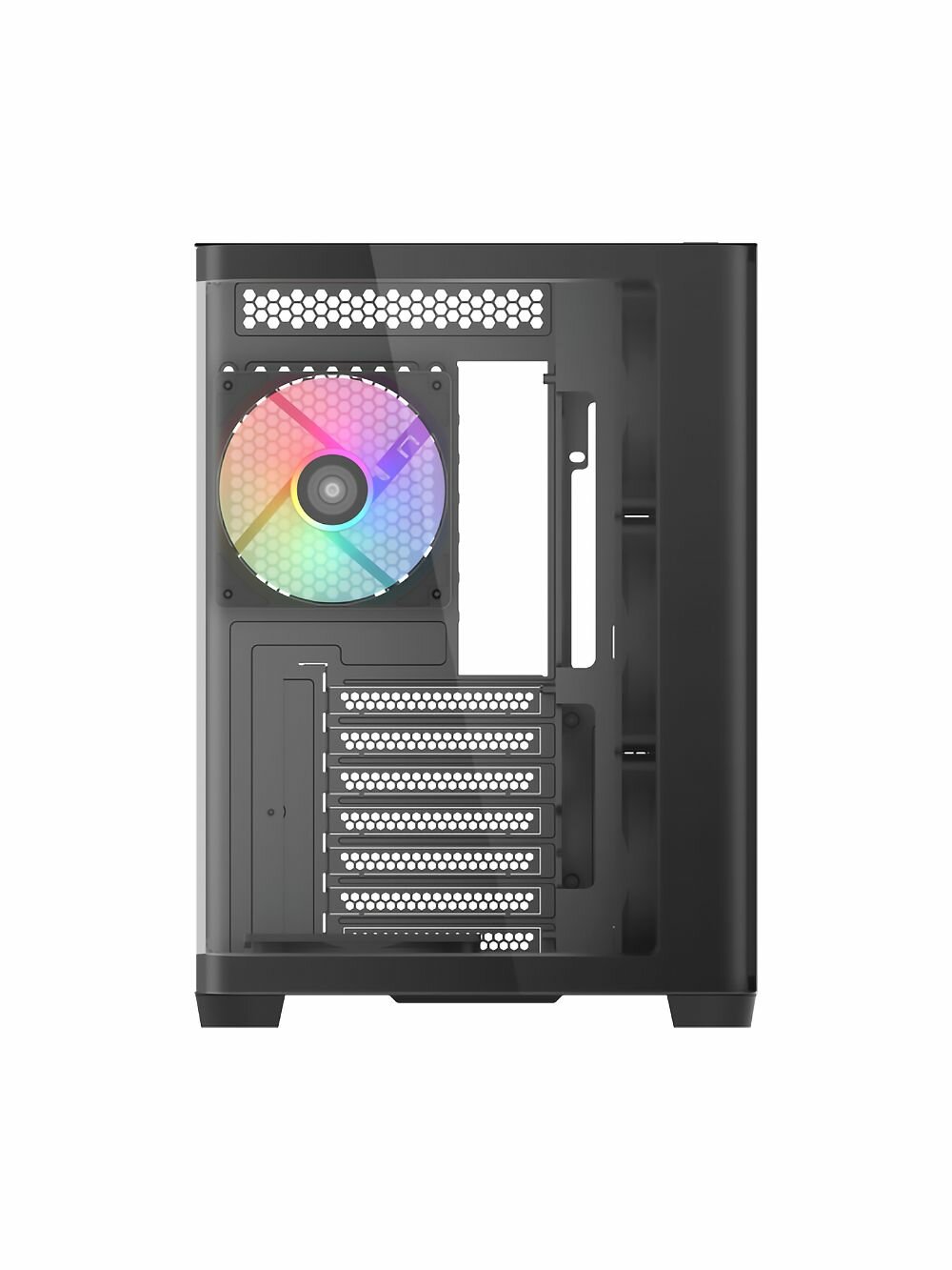 Корпус для ПК без БП SAMA V60 Black (V60-BKADA7X1-GL), официальная гарантия