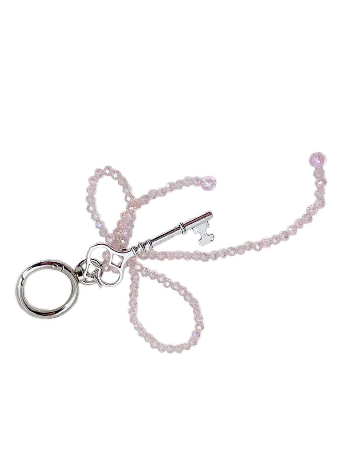 Модный Брелок с бабочкой из бисера, Брелок для телефона, Брелок для телефонов, Брелок для ключей