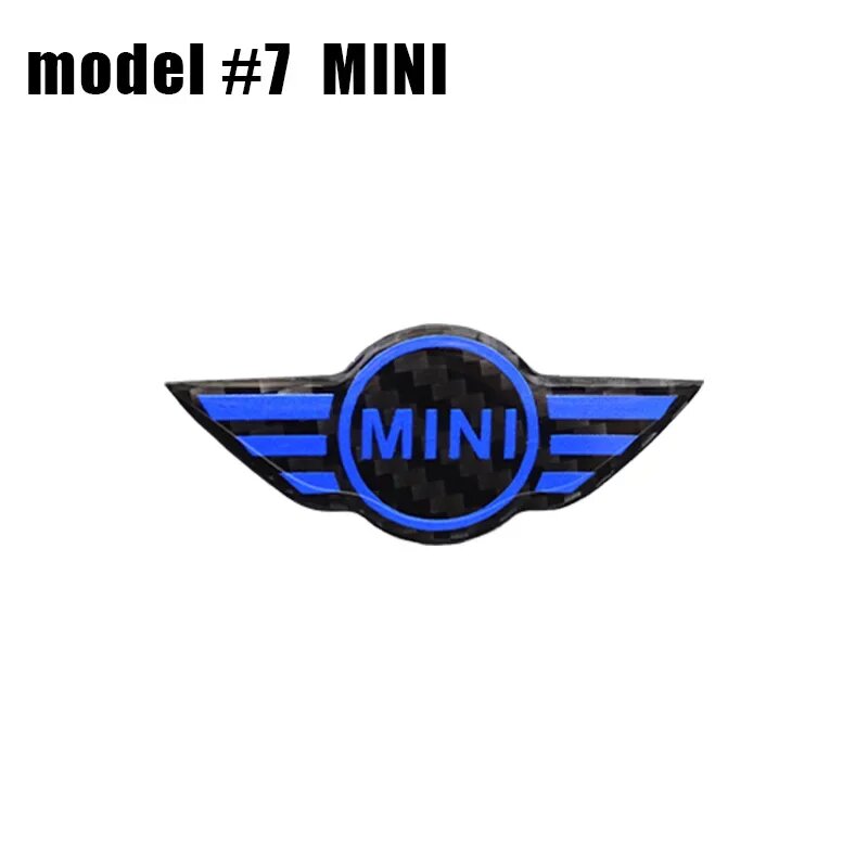 1 шт. автомобильный Стайлинг, эмблема на руль, наклейки для MINI Cooper One S JCW Countryman R50 R52 R53 R56 R55 F54 F55 F56 F60