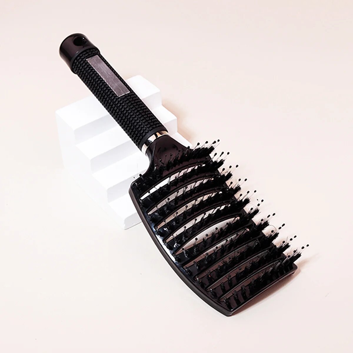 Прочная Пластиковая Расческа Для Запутанных Коротких Влажных Волос, Подходит Для Вьющихся Прямых Волос