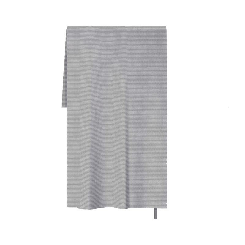 Мягкое двустороннее флисовое спортивное полотенце, Серый