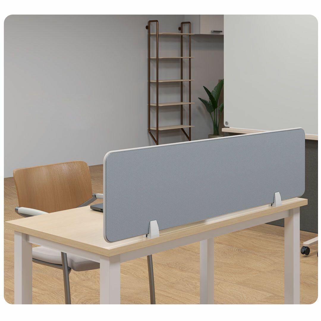 Тканевый экран для офисного стола, разделитель, анти-падение, перфорированная рабочая станция, перегородка, компьютерный стол, сетка, звукопоглощающая тканевая перегородка