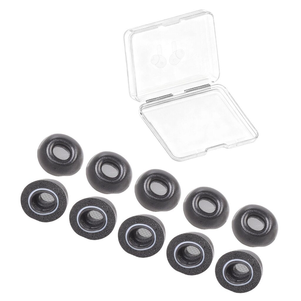 Совместимы с AirPods Pro 3, амбушюры из вспененного материала с эффектом памяти - размер M.