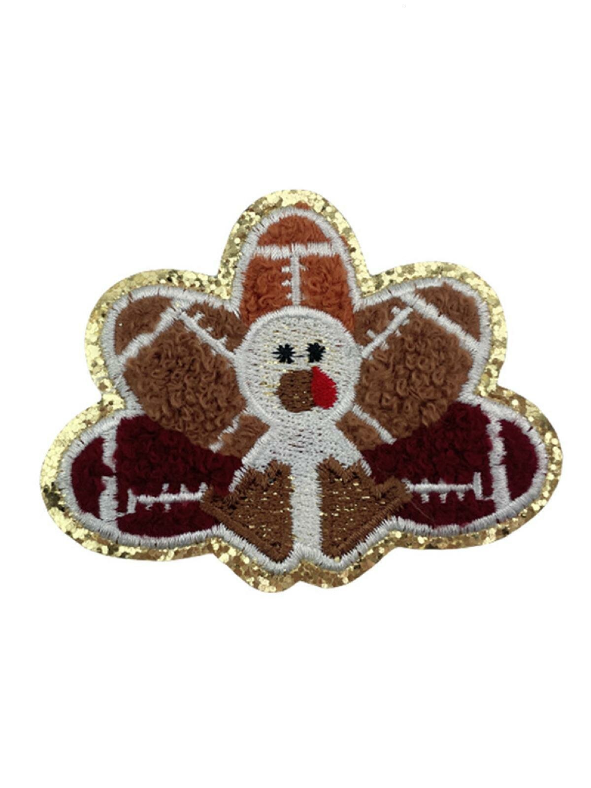 Вышитые нашивки для софтбола, пришивные и на клеевой основе, куриное регби