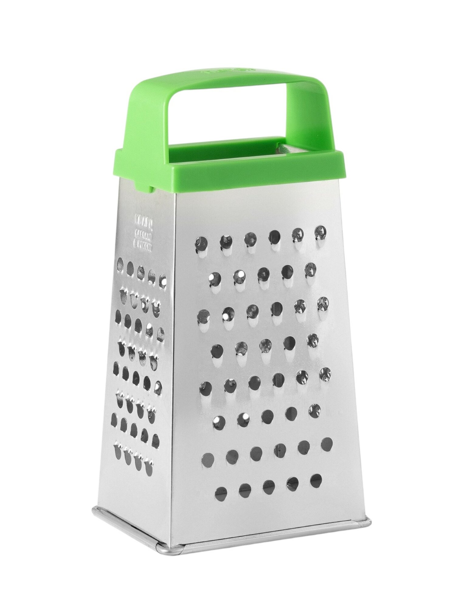 Терка Кварц, универсальная, 4-х гранная, 11х8,5х22см, цвет: в ассортименте