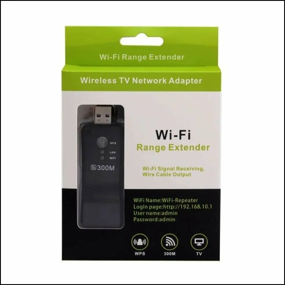 Эксклюзивный LAN WiFi адаптер для Smart TV с Ethernet
