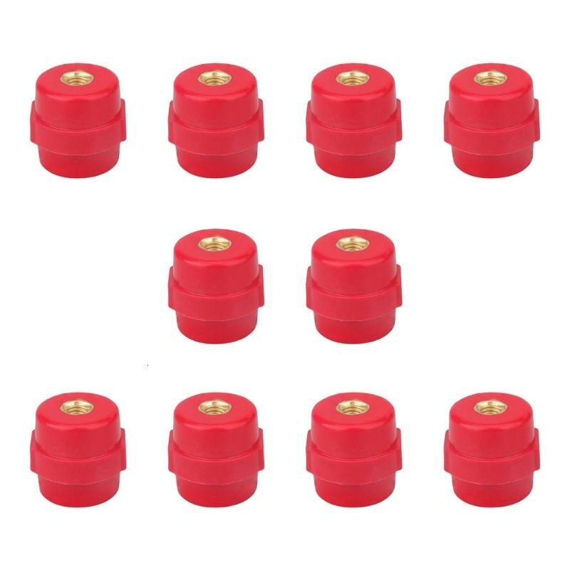 Изолятор шин 8 мм, 10 шт, Sm40 10