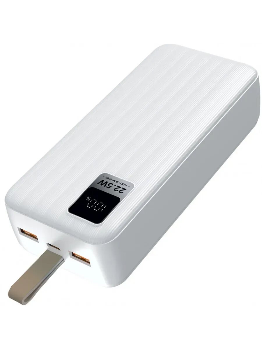 Мобильный аккумулятор WATERFALL 30000 mAh/LED дисплей/PD