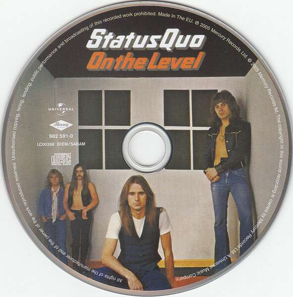 Компакт-диск Status Quo - On The Level (1 CD) — фото 1