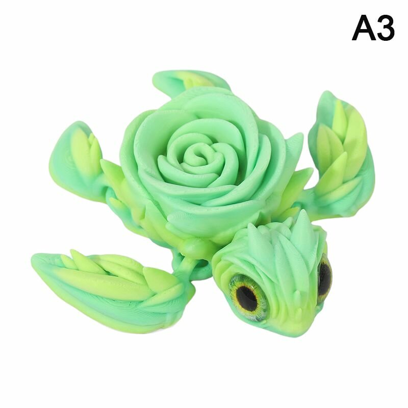 3D печать Роза черепаха