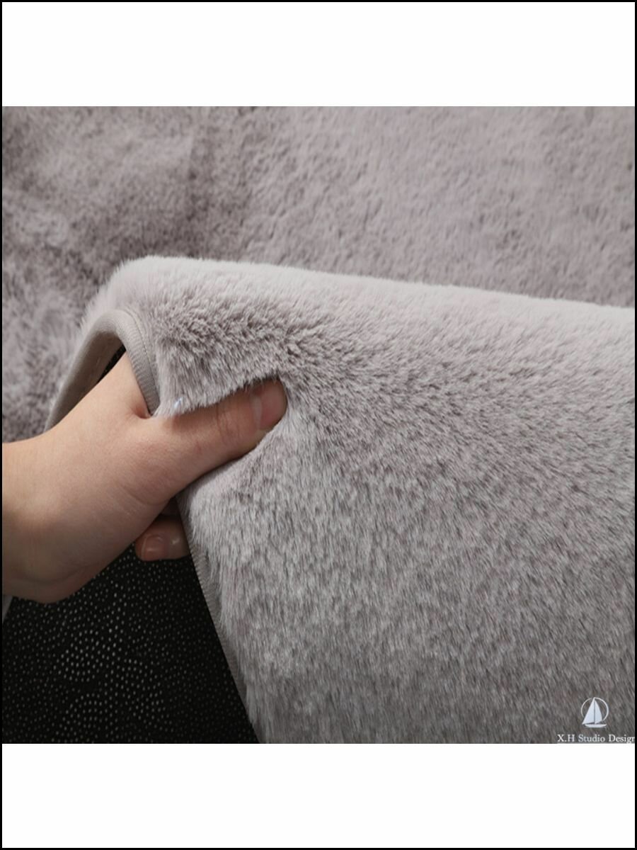 Ковер мальдивский песок Мягкий пушистый ковер для спальни и гостиной 200х300, можно стирать