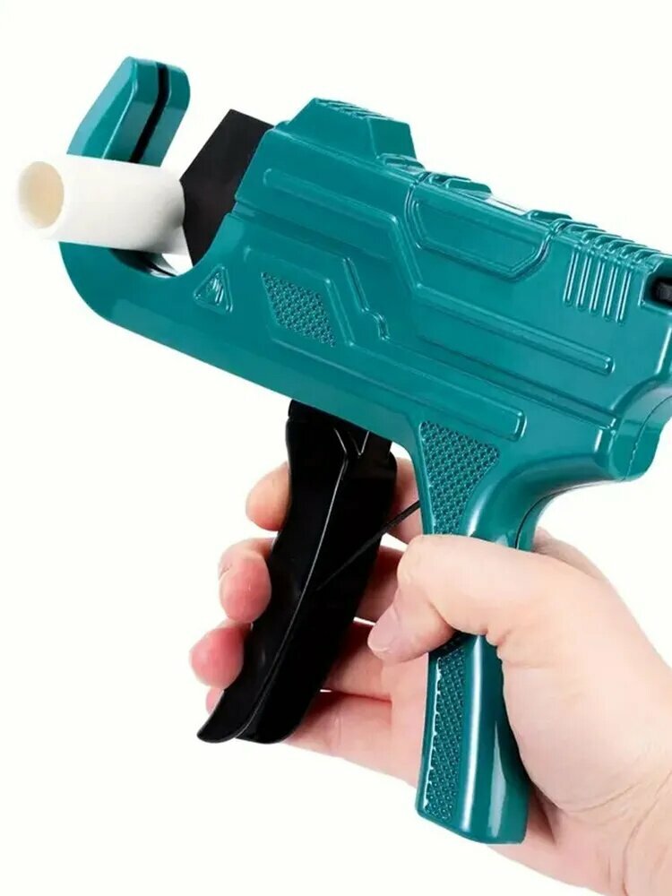 Труборез в форме пистолета - калибр 42 мм, PPR/PE/PVC, тефлоновое лезвие, сталь SK5, автоматический режущий инструмент для труб из ПВХ, PEX и пластика, сборка не требуется,