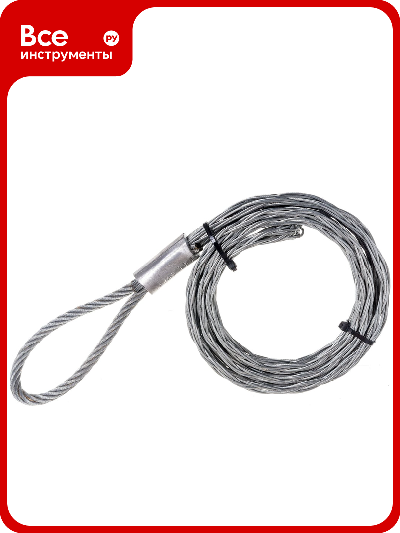 Стандартный кабельный чулок НК-Групп 40-50 мм L=900 мм 1 петля 50кН КЧС50/1