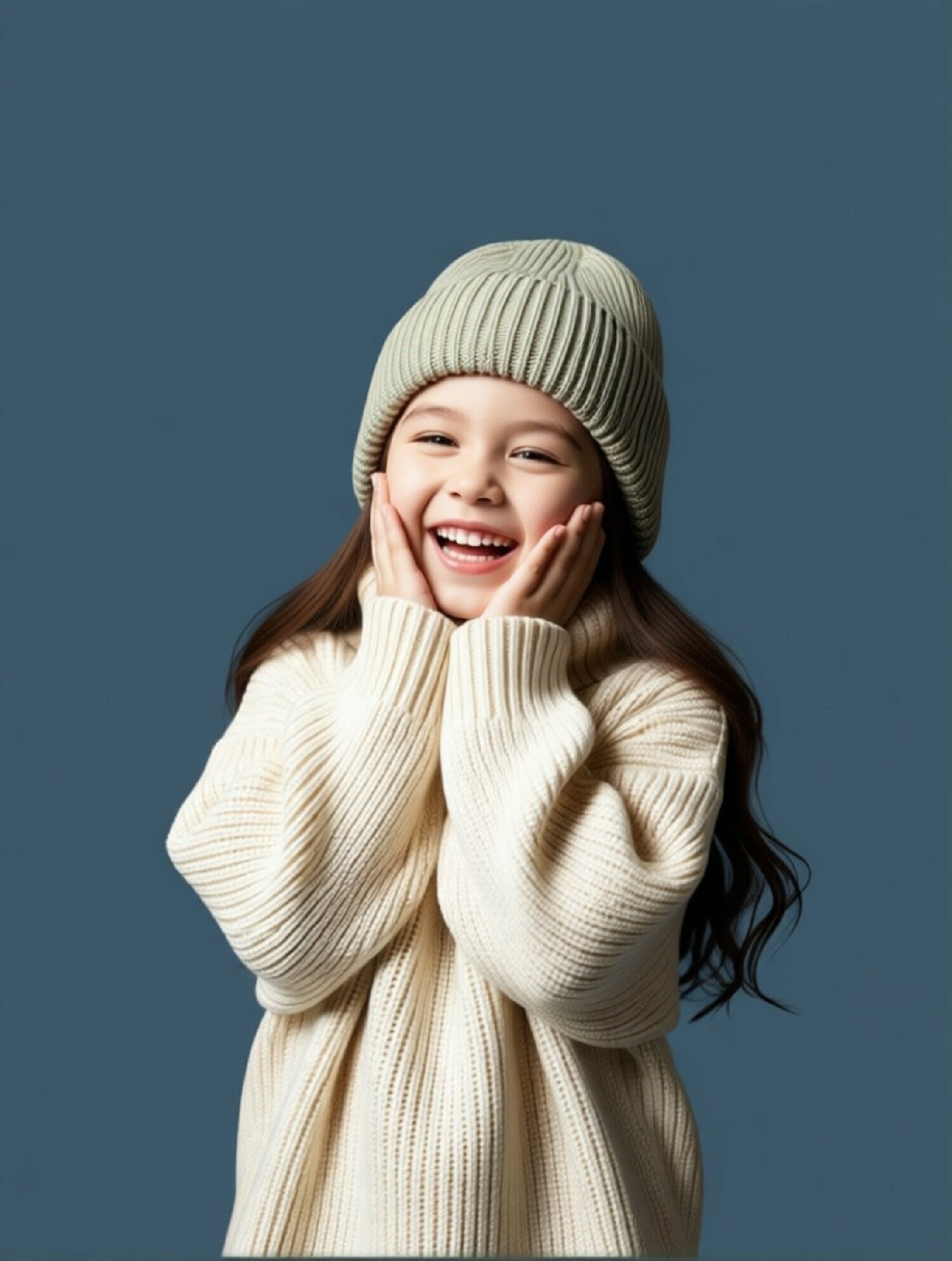 Шапка-бини шапки зима для девочек