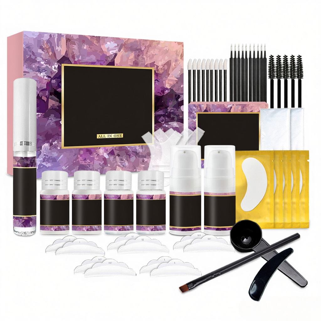 Комплект для ламинирования ресниц и бровей, набор для перманентного завивания ресниц, набор для завивания и ламинирования ресниц и бровей для салонов красоты