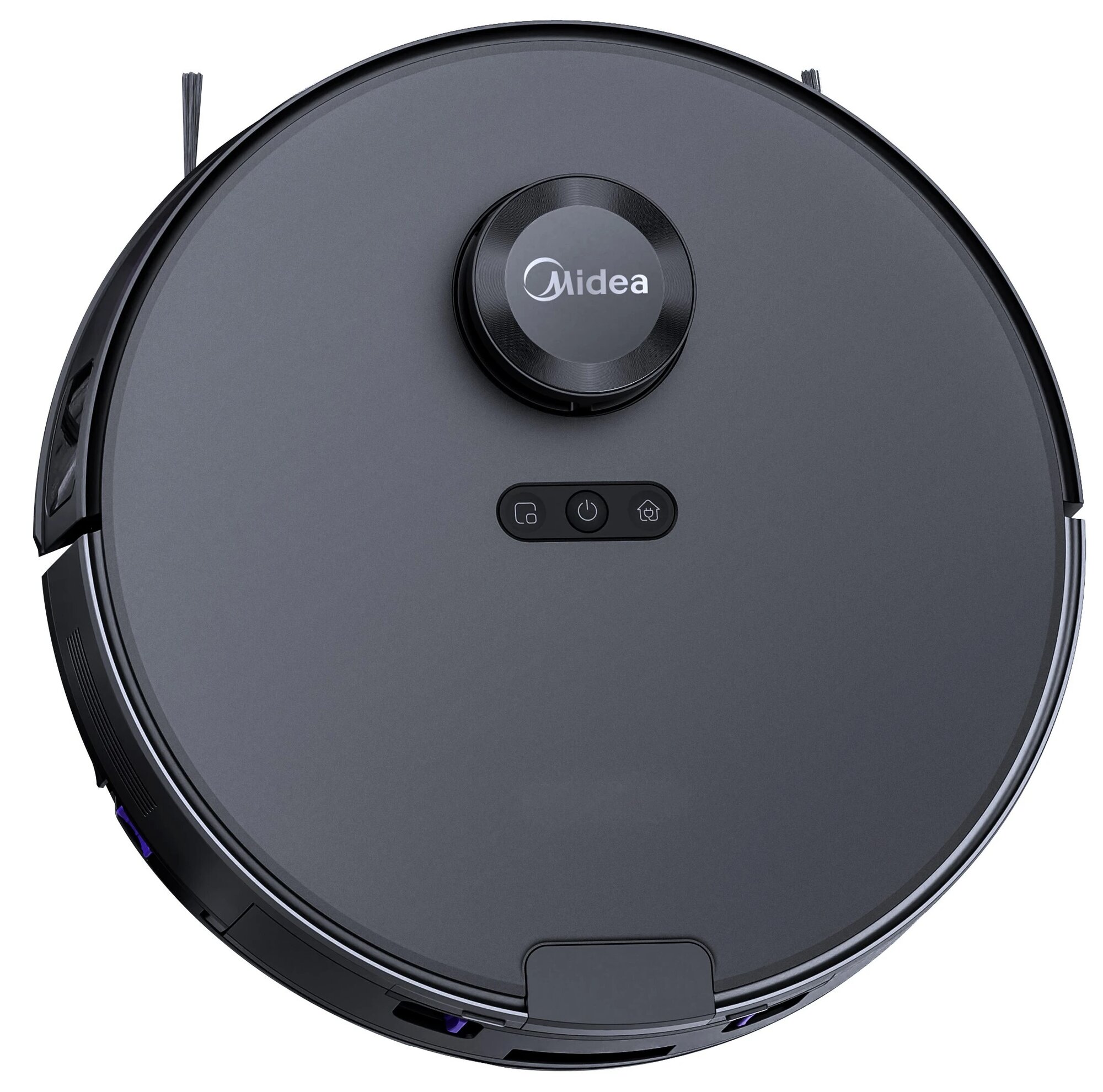 Робот-пылесос Midea VCR S10 Plus BL, черный, сухой и влажный режим, управление со смартфона