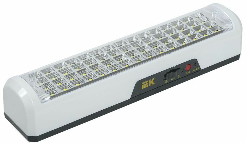 Светильник светодиодный IEK ДБА 3928, аккумулятор 15 ч, 12 Вт, аварийный