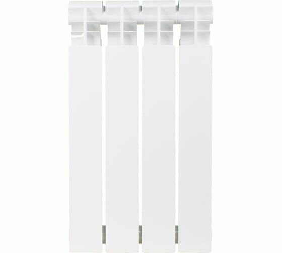 Биметаллический радиатор Oasis ECO 500/80 4 секции, 608 Вт, Россия. Товар уцененный