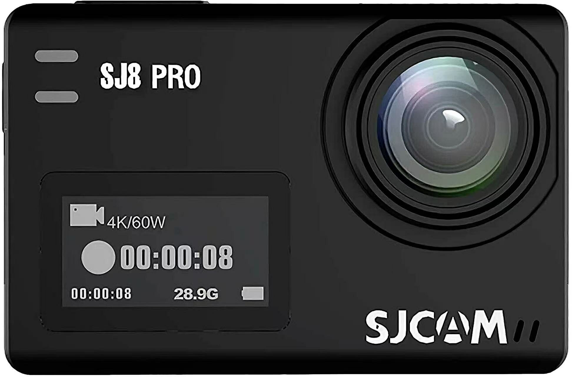 Экшн-камера SJCAM SJ8 Pro (Full box), 12МП, 3840x2160, 1200 мА·ч, черный