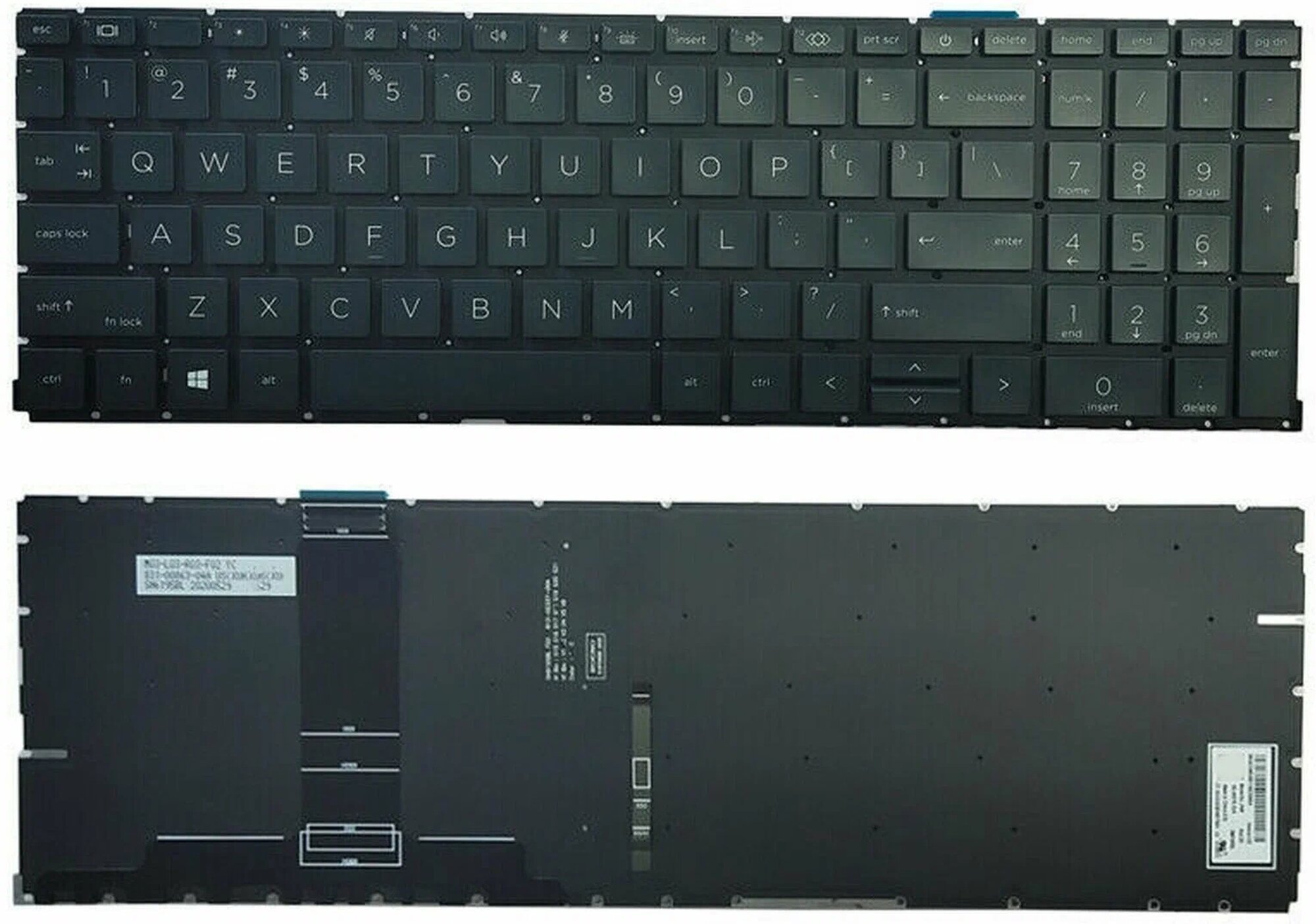 Клавиатура для HP Probook 450 G8 455 G8 p/n: 2B-ABU07O100 M21741-251
