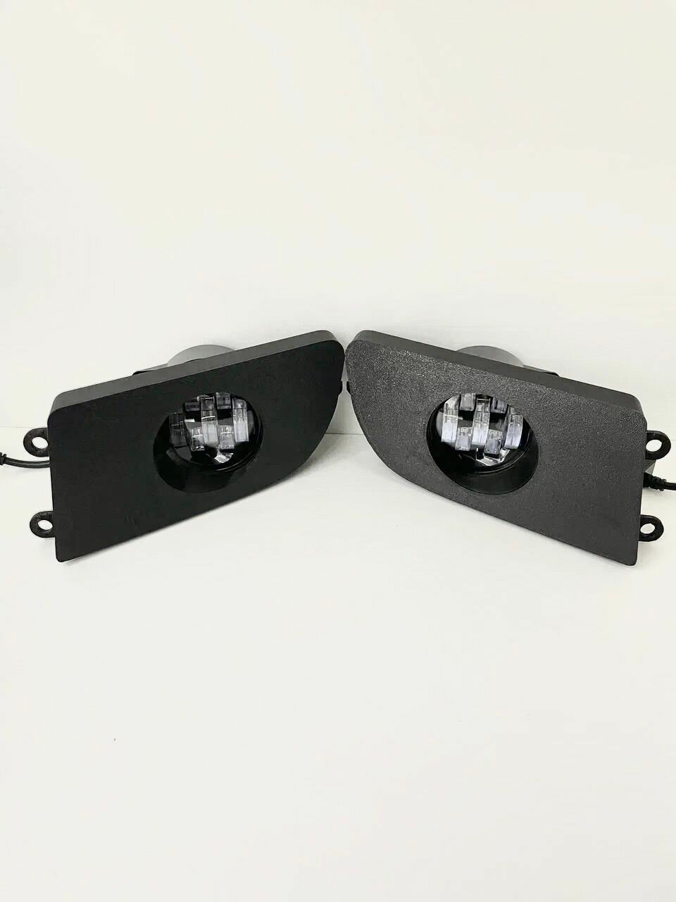 LED Светодиодные противотуманные фары Skoda Octavia A5 дорестайлинг, 2004-2009 г. в, однорежимные белый свет, 70w