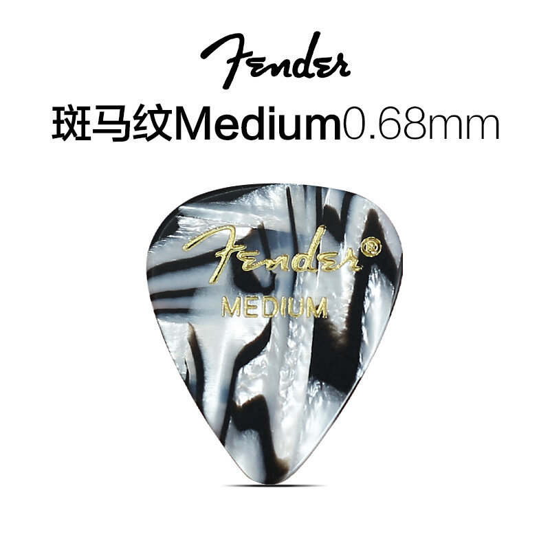 2025 Fender Электроакустическая гитара Басовая медиаторка Фолк Фингерстайл Аксессуары Быстрое игровое противоскользящее целлулоидное медиаторка