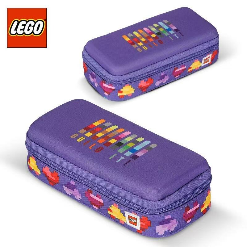 Пенал LEGO Stationery Box Black Expression, с замком, для дошкольников, школьников