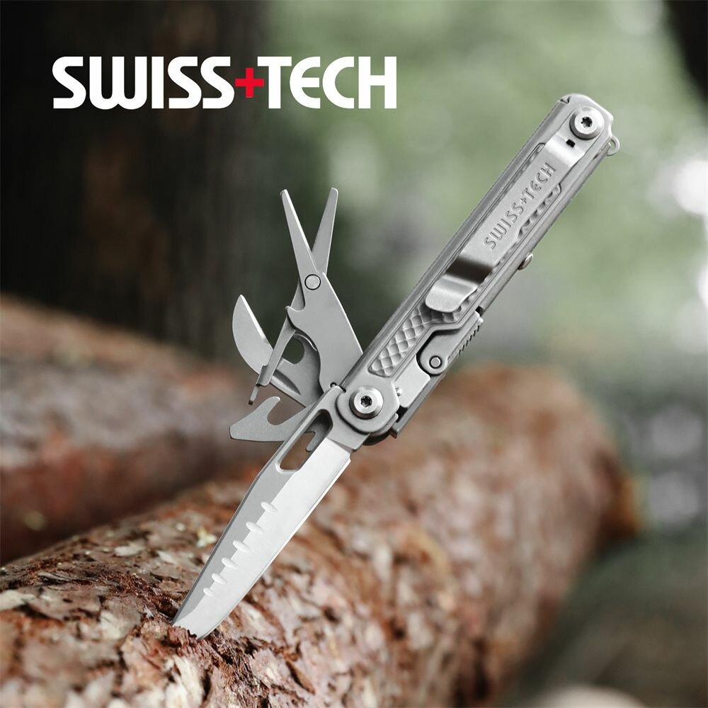 SWISS TECH 11 в 1 складной нож многофункциональный нож карманный мини портативный нож многофункциональный нож