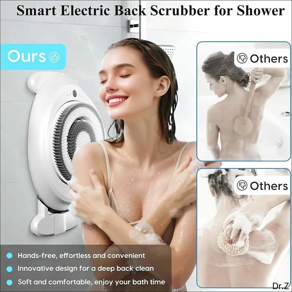 Автоматическая машина для купания настенная, электрическая щетка для душа