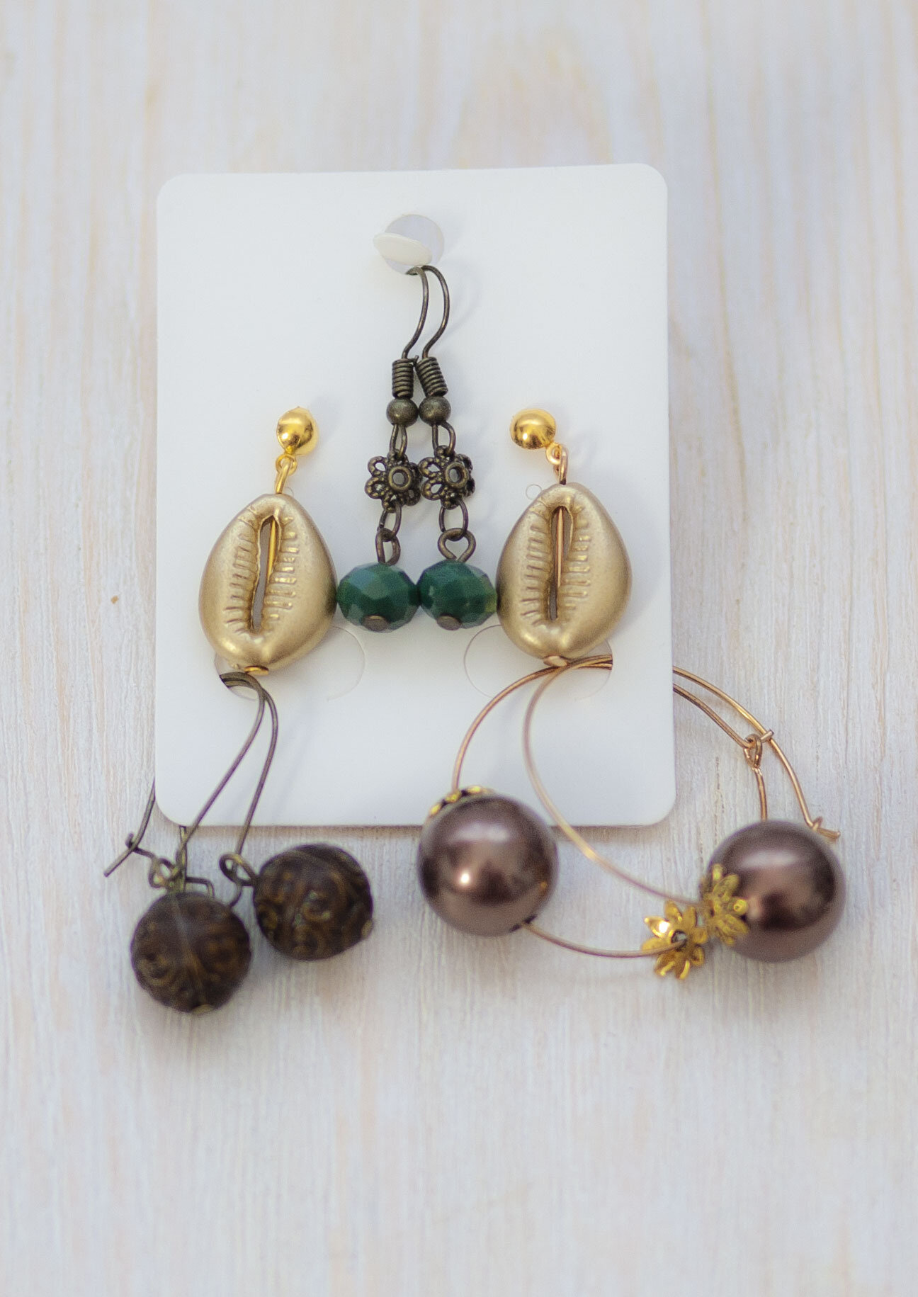 Комплект серег