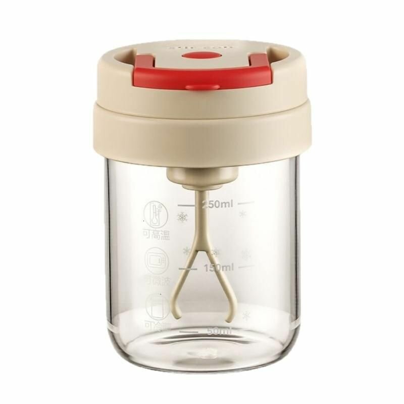 Электрический миксер-шейкер автоматический 7000 об/мин, красный